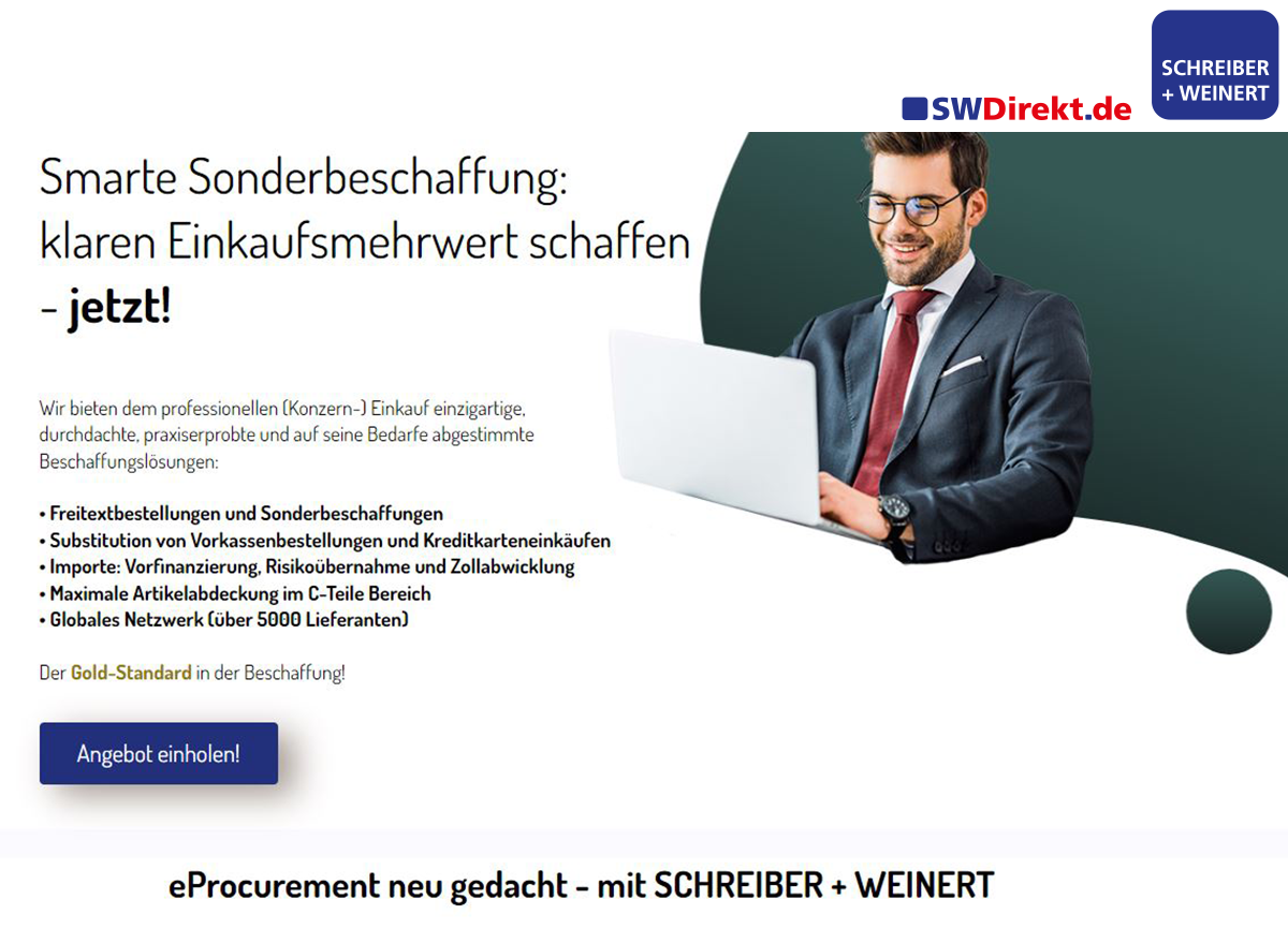 Website Launch: Sonderbeschaffer.de ist online! - schreiber-weinert.de